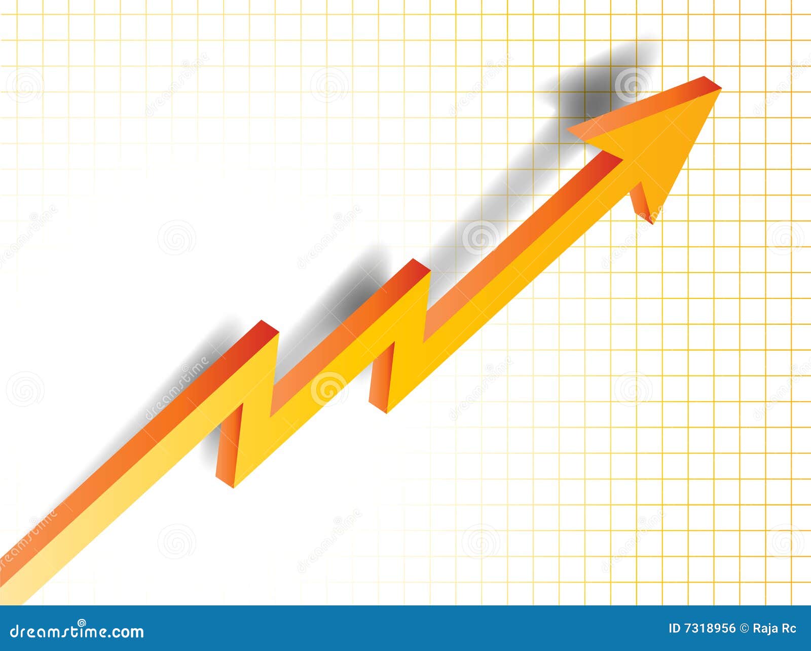Grafico illustrazione vettoriale. Illustrazione di crescere - 7318956