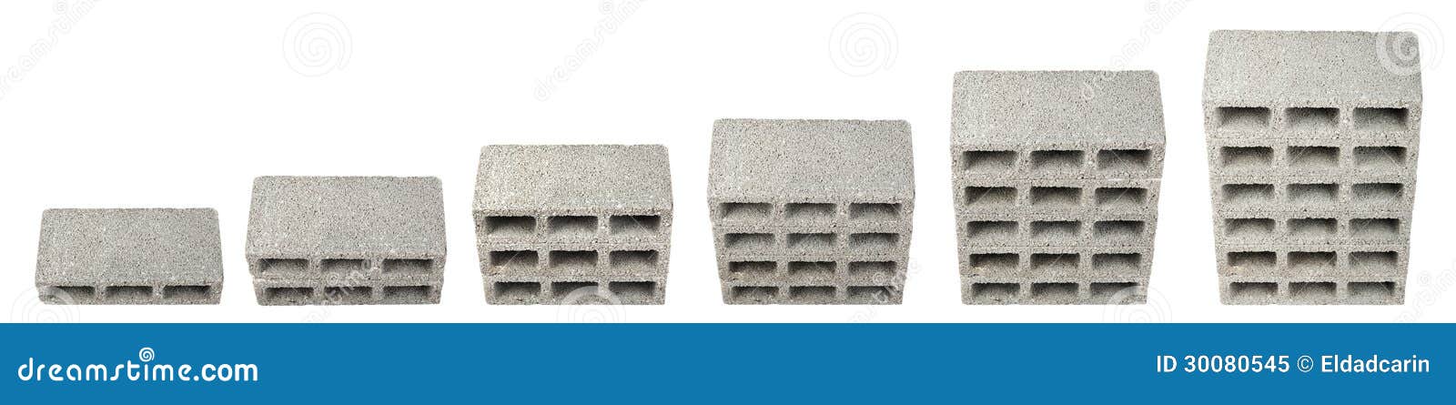 Grafico Dei Blocchetti Della Costruzione Immagine Stock - Immagine di ...