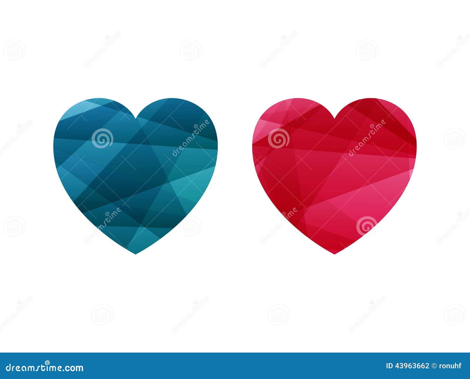 Grafico a Forma Di Del Cuore Illustrazione Vettoriale - Illustrazione ...