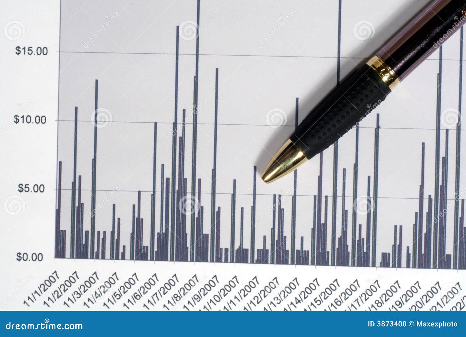 Grafico Lineare Finanziario Fotografia Stock - Immagine di contabile ...