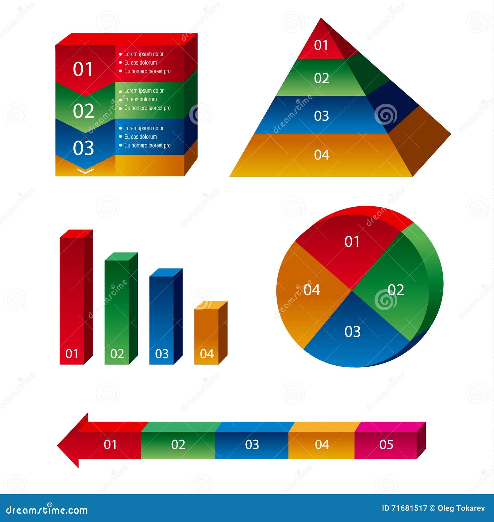 Grafieken en diagrammen stock illustratie. Illustration of gegevens ...
