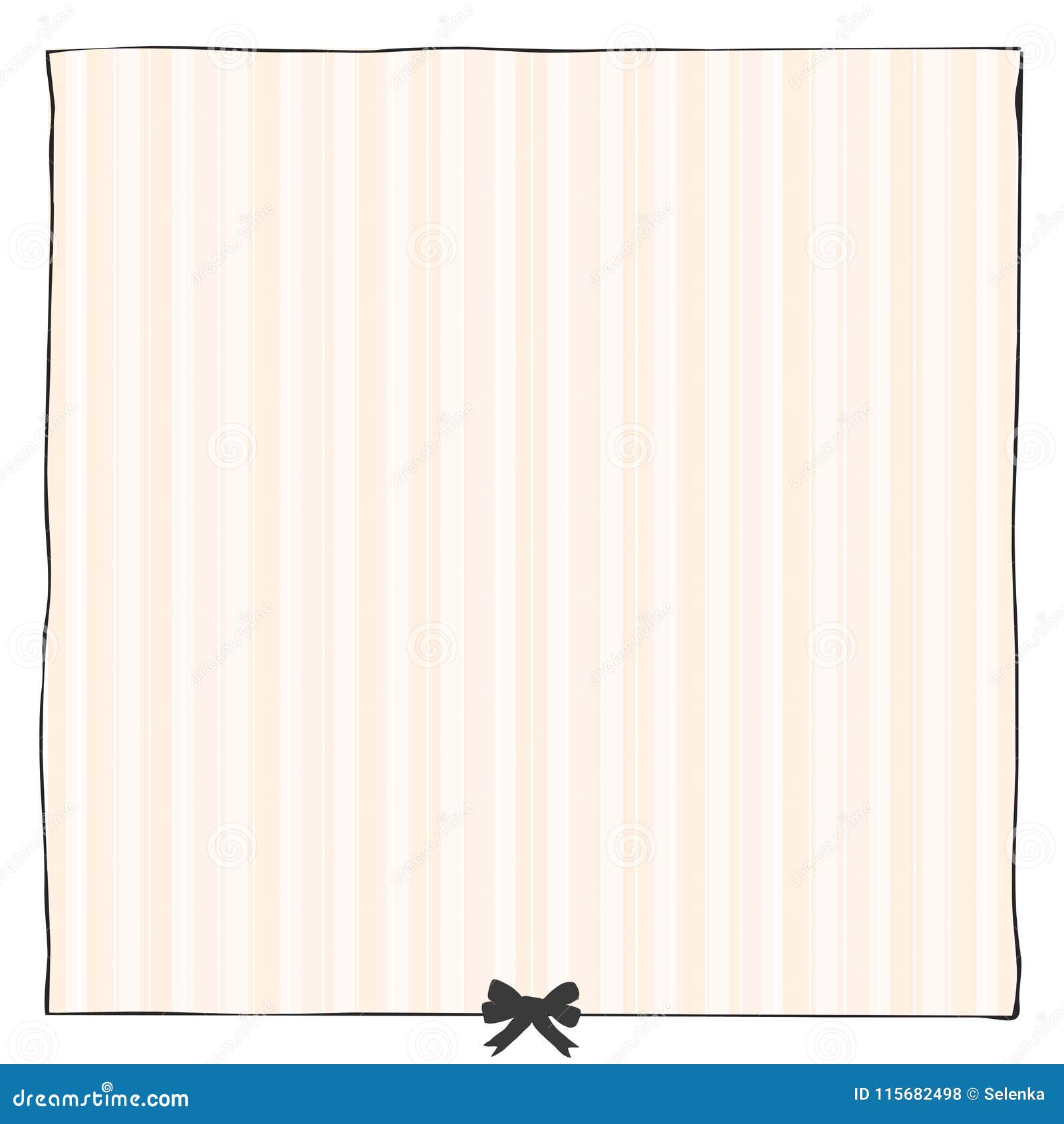 Grafischer Einfacher Rahmen Mit Gestreiftem Hintergrund Des Bogens ...