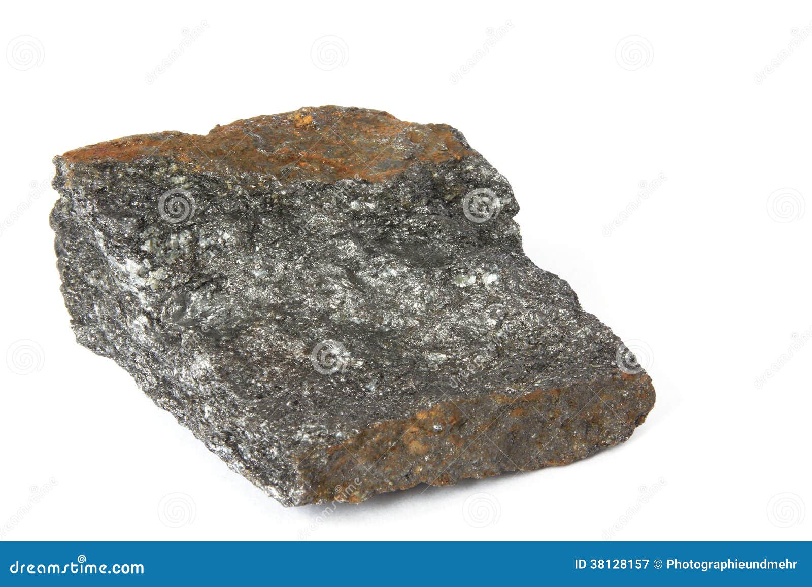 Grafite immagine stock. Immagine di roccie, bianco, materiale - 38128157