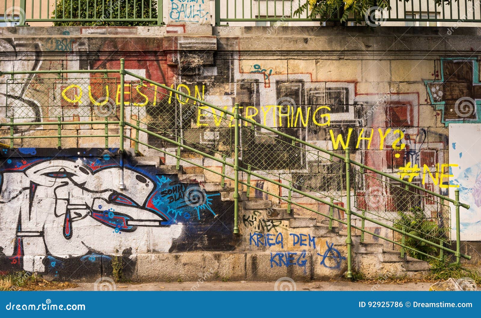 Question Everything Why Graffiti