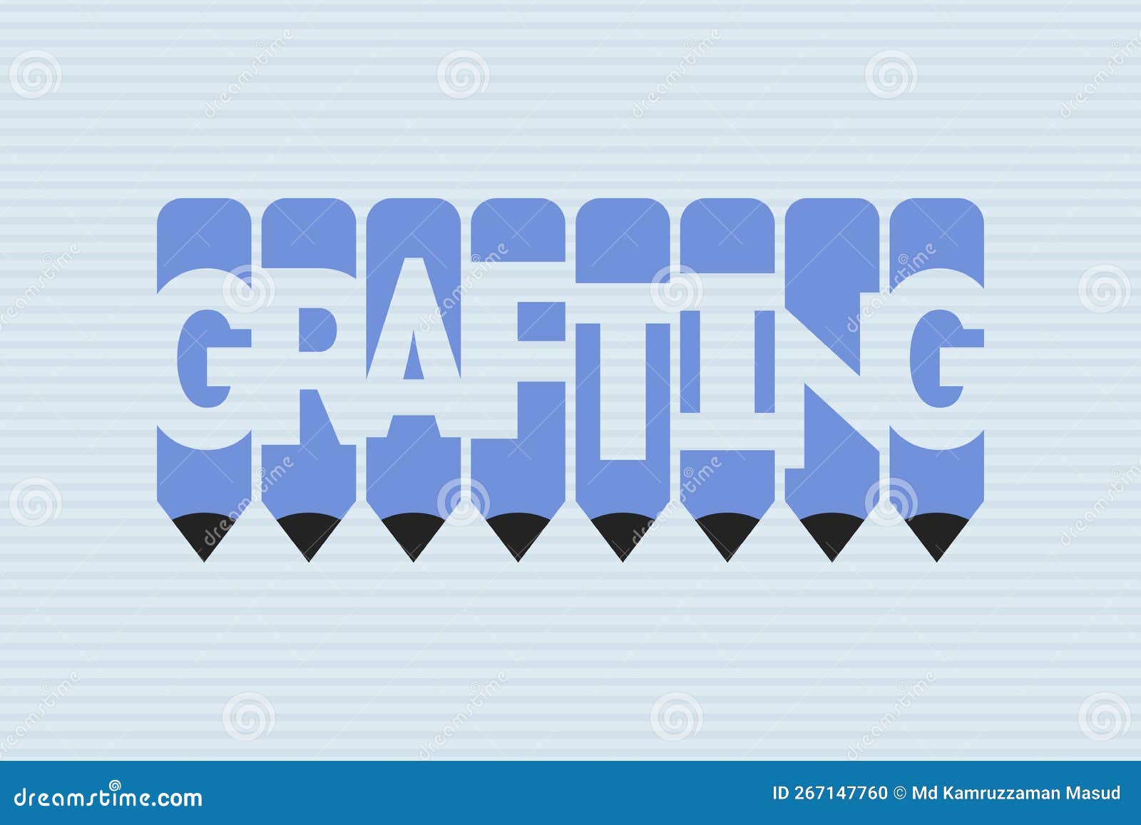 Grafting Text with Pen Symbol Creative Ideas Design Stock Vector ...