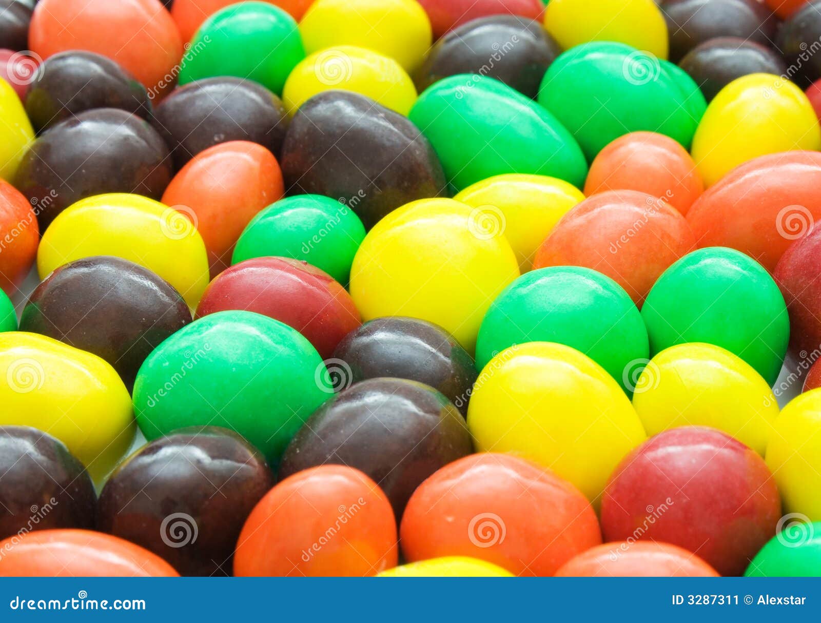 Gragea del color imagen de archivo. Imagen de bocados - 3287311