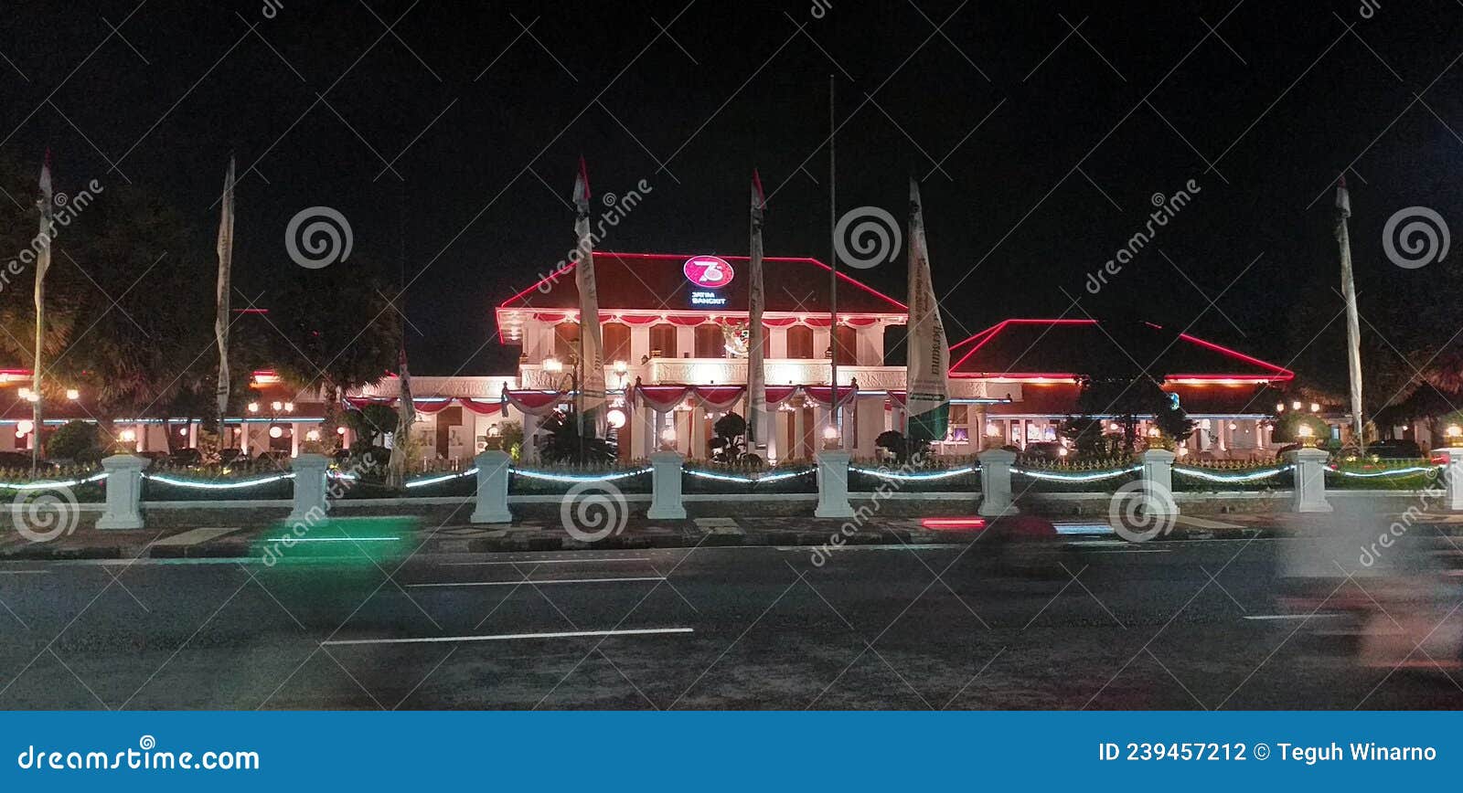 Grahadi Building, Surabaya, East Java, Indonesia Editorial Photography ...