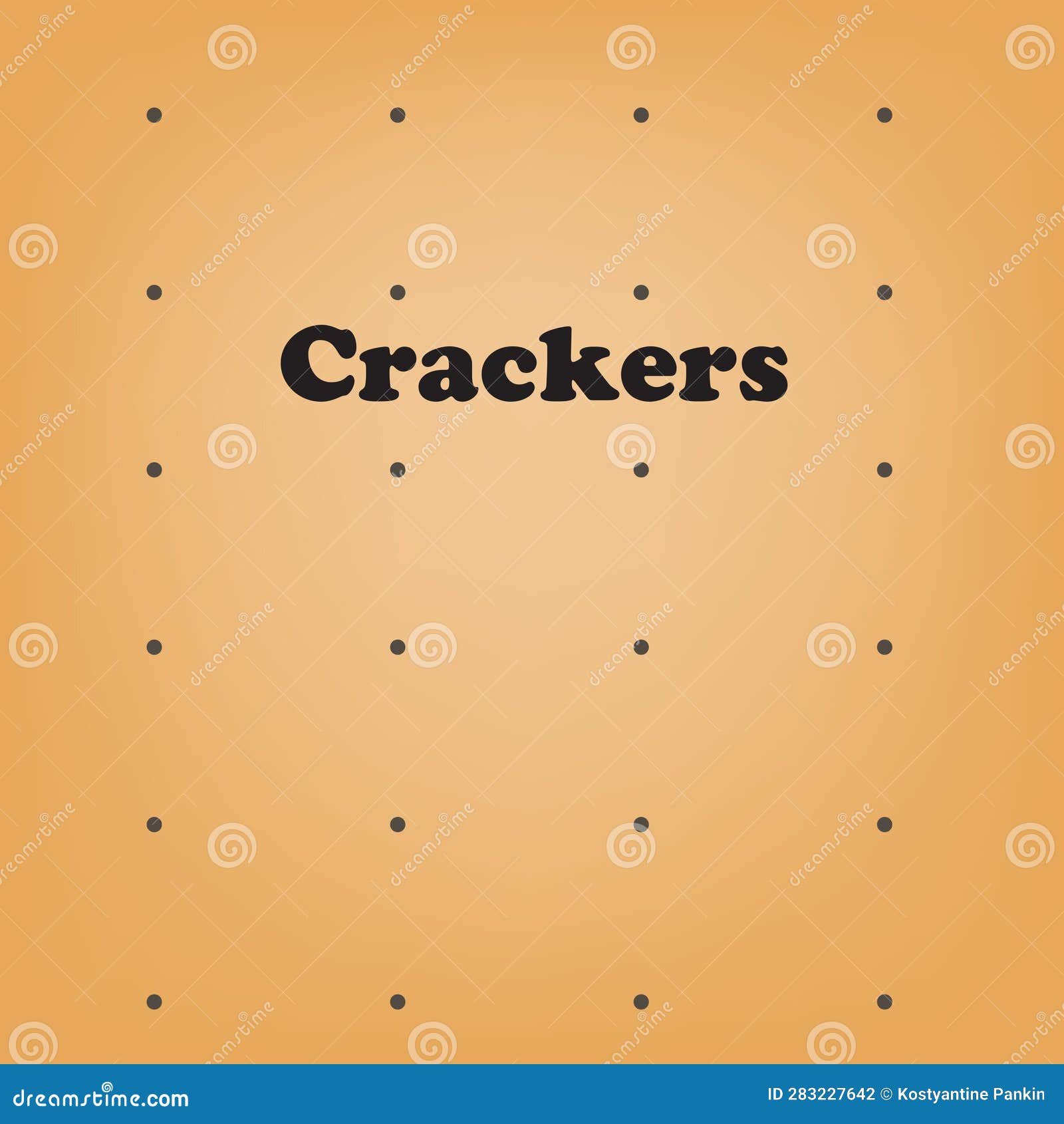 Graham Crackers poster stock vector. Illustration of success - 283227642