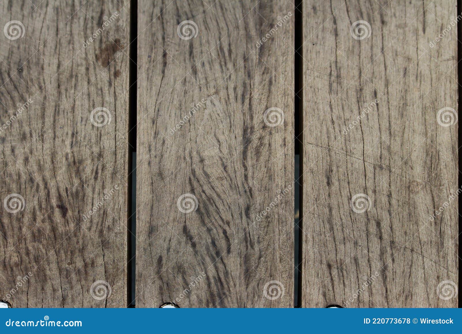 Grey aged timber planks stock photo. Image of brown - 220773678