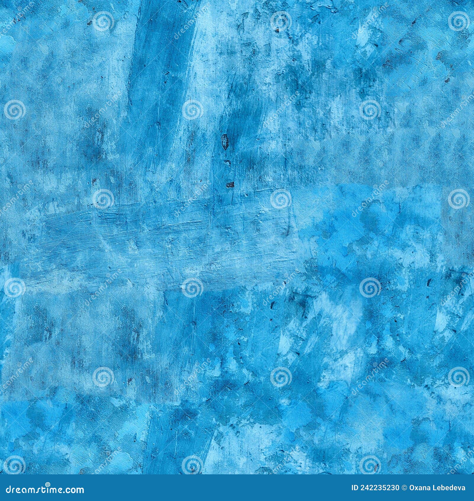 Grain Blue Paint Wall Background or Texture Stock Photo - Image of ...