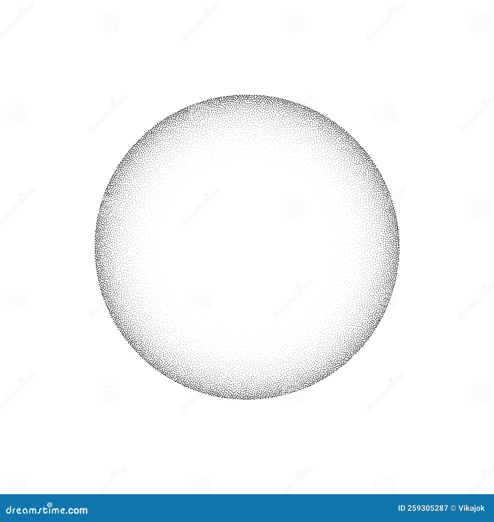 Grain Radial Texture Vector, Concept Of Spray Brush, Grainy Circle ...