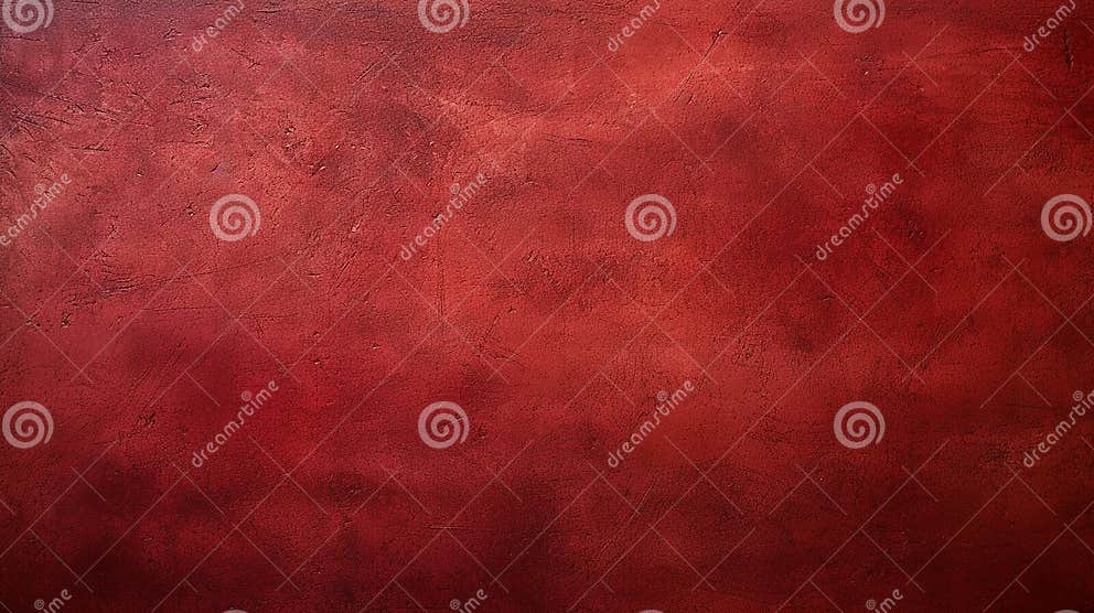 Grain Dark Red Paint Wall or Red Paper Background or Texture Stock ...