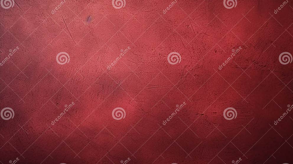 Grain Dark Red Paint Wall or Red Paper Background or Texture Stock ...