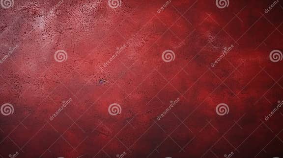 Grain Dark Red Paint Wall or Red Paper Background or Texture Stock ...