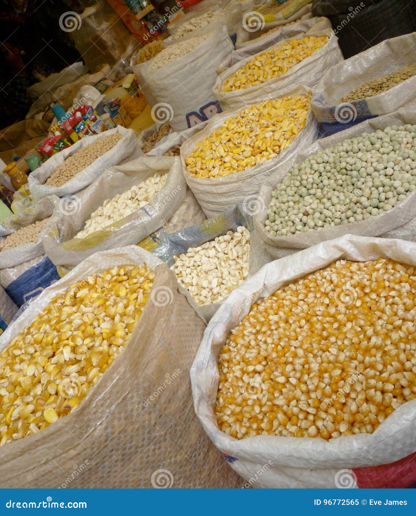 Grain Display at Market editorial image. Image of market - 96772565