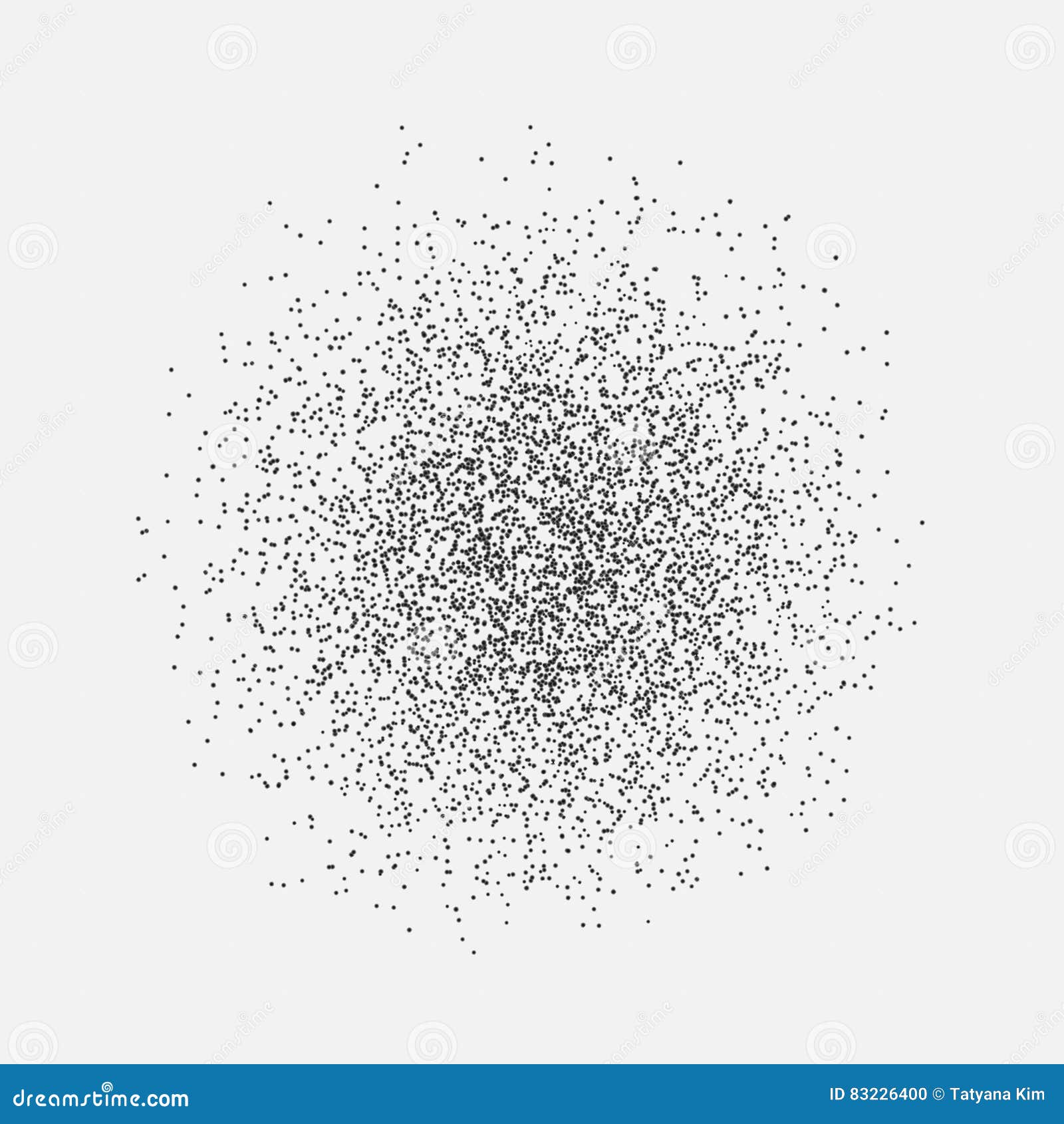 Grain Distress Texture. Dust Particles Vector . Grunge Background with ...