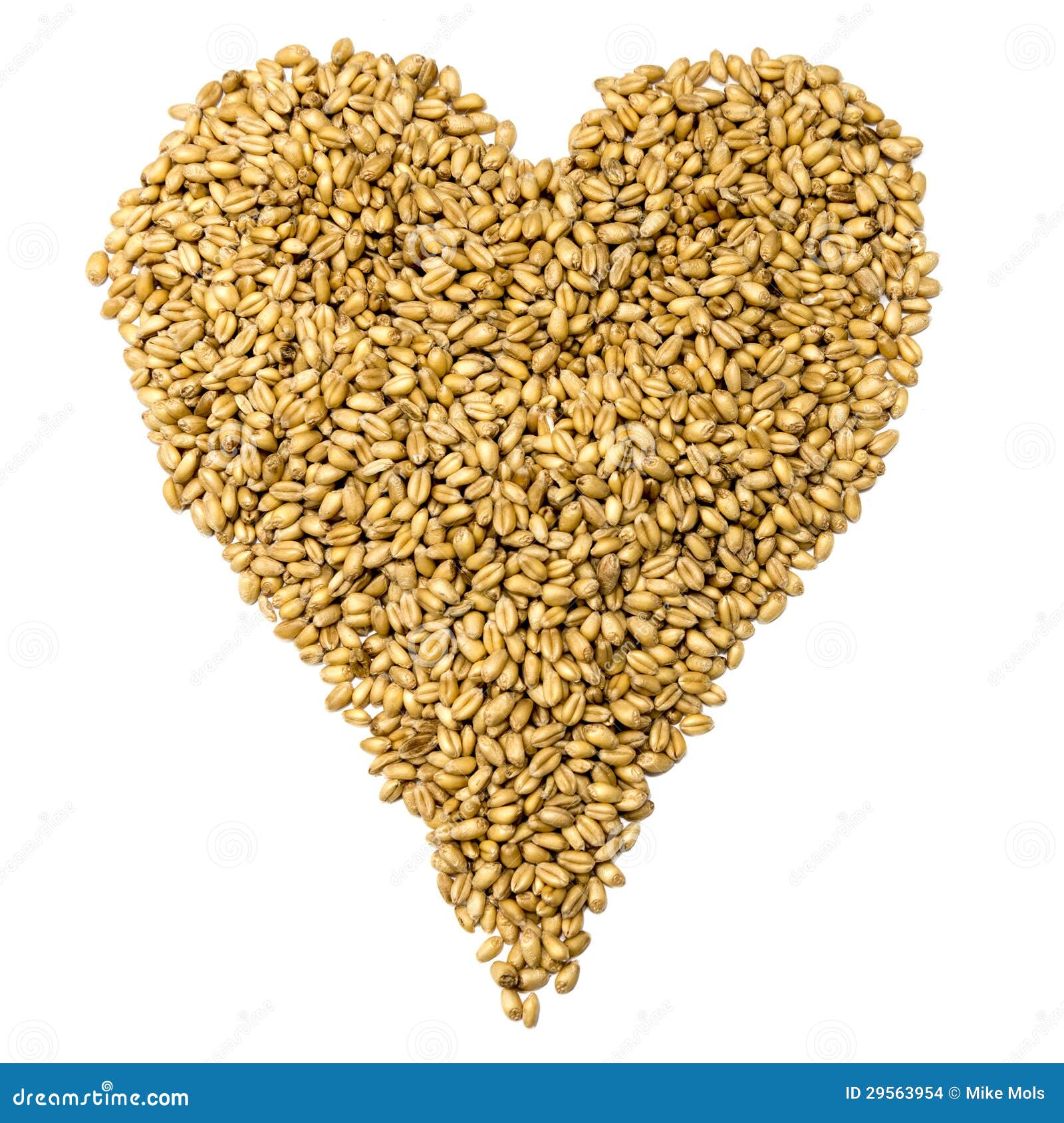Grain heart stock photo. Image of white, shape, grain - 29563954