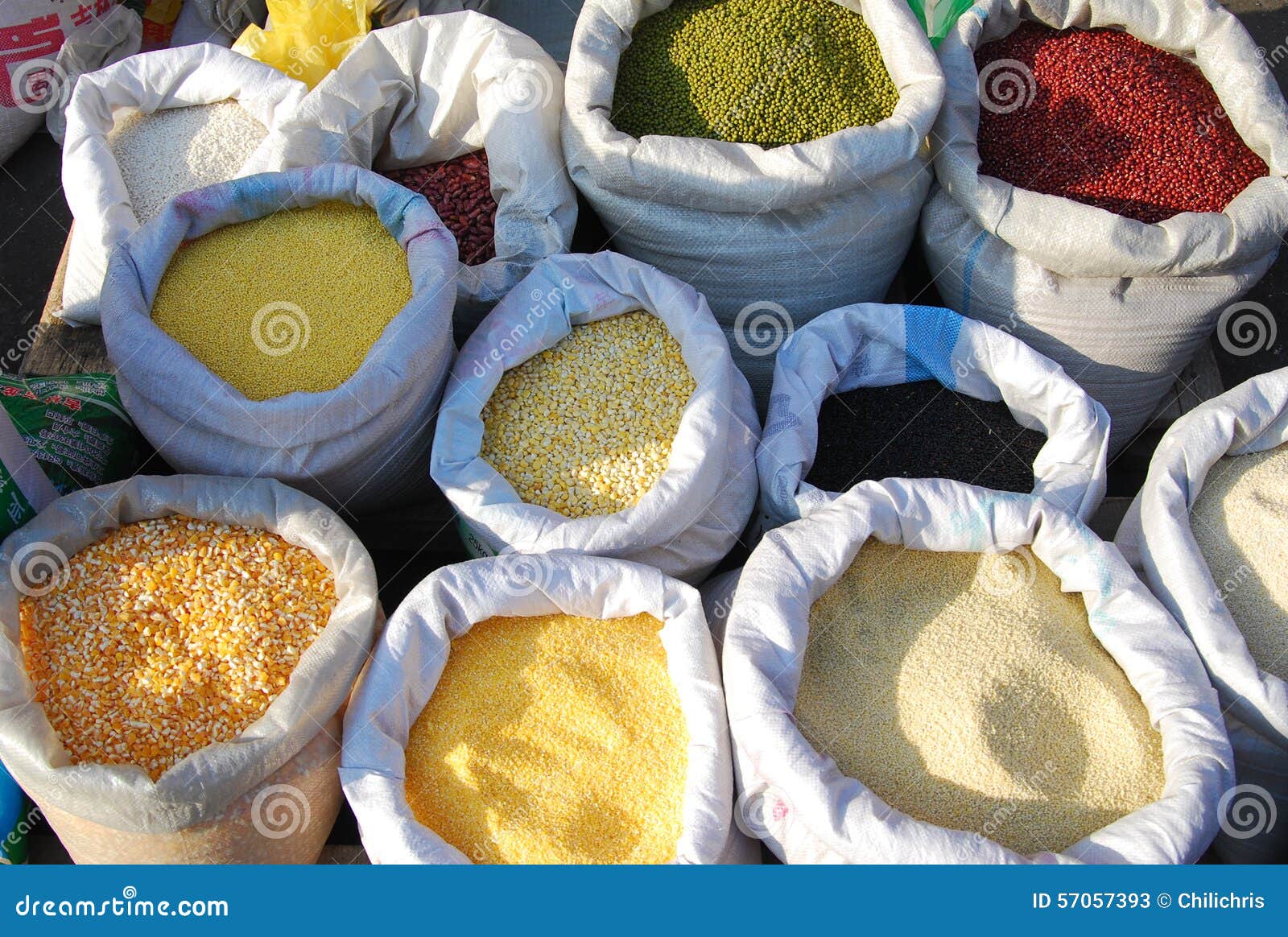 Grain stock image. Image of grain, chinese, green, food - 57057393