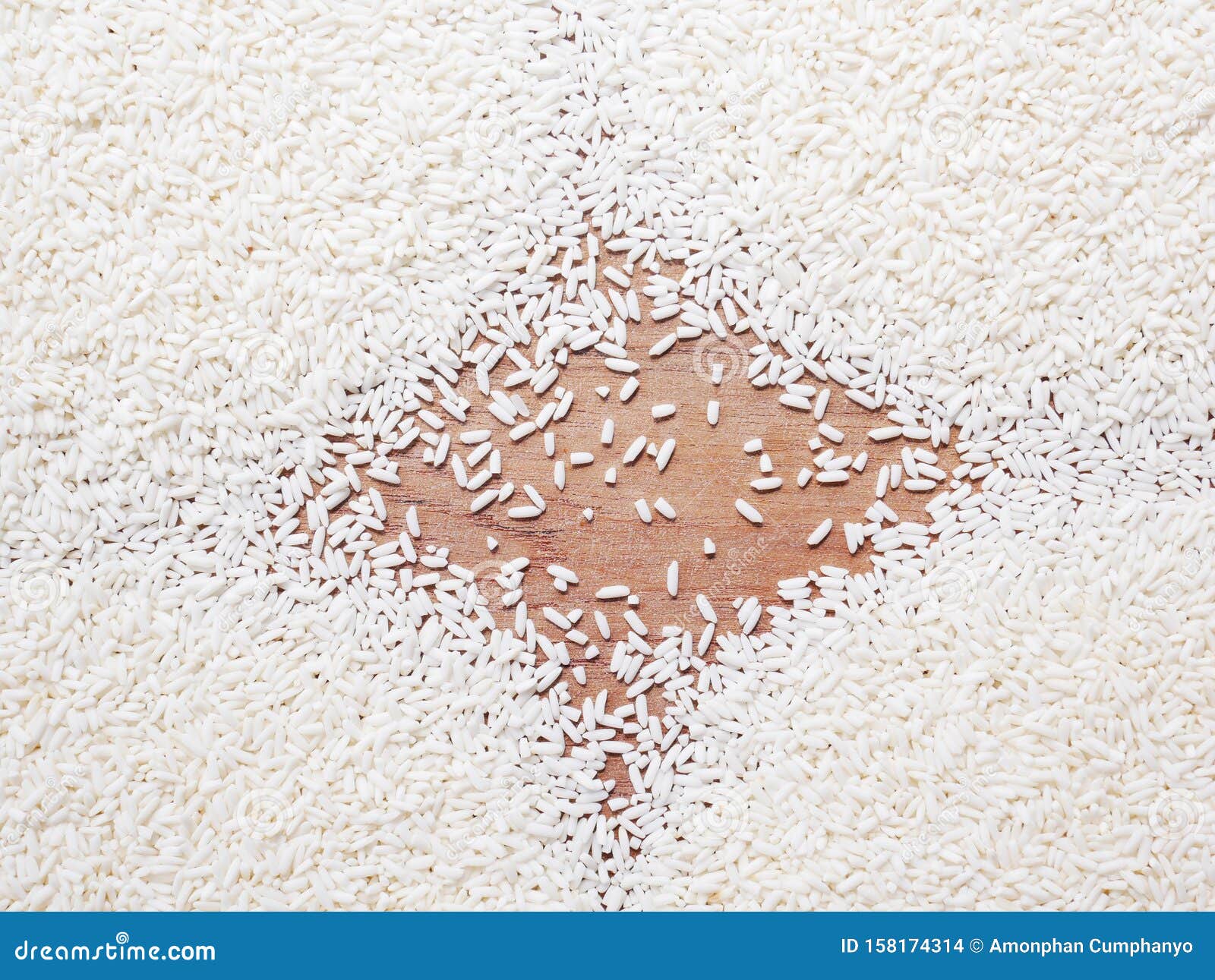 Organic Grain Rice Background, Concept Rice Seed Stock Photo - Image of ...