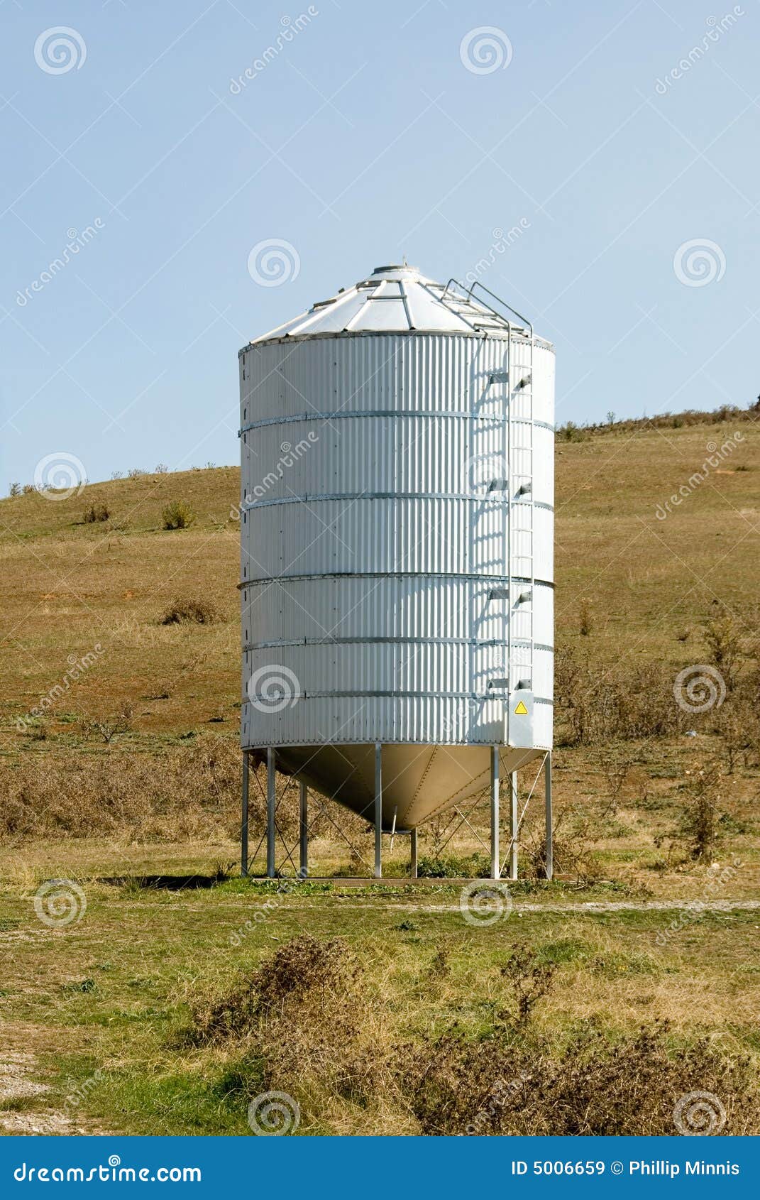 Grain Silo Chute Royalty-Free Stock Photography | CartoonDealer.com #48047