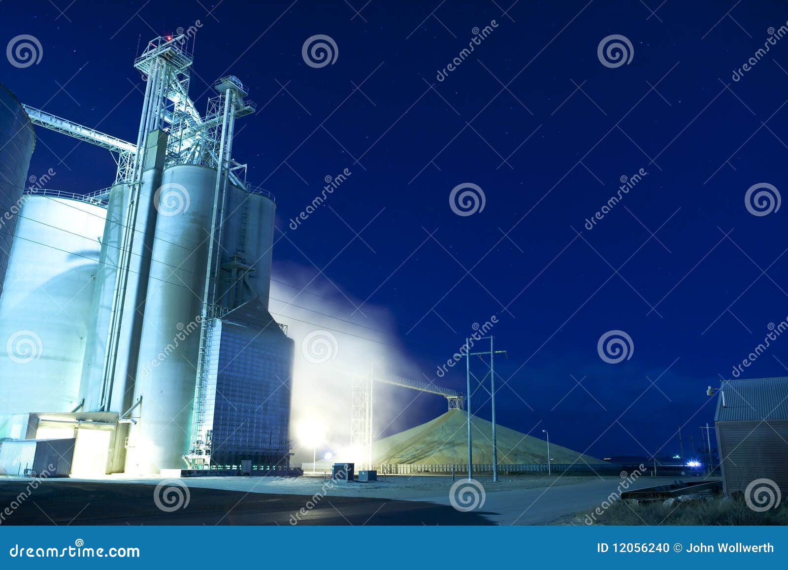 Grain Silo Chute Royalty-Free Stock Photography | CartoonDealer.com #48047