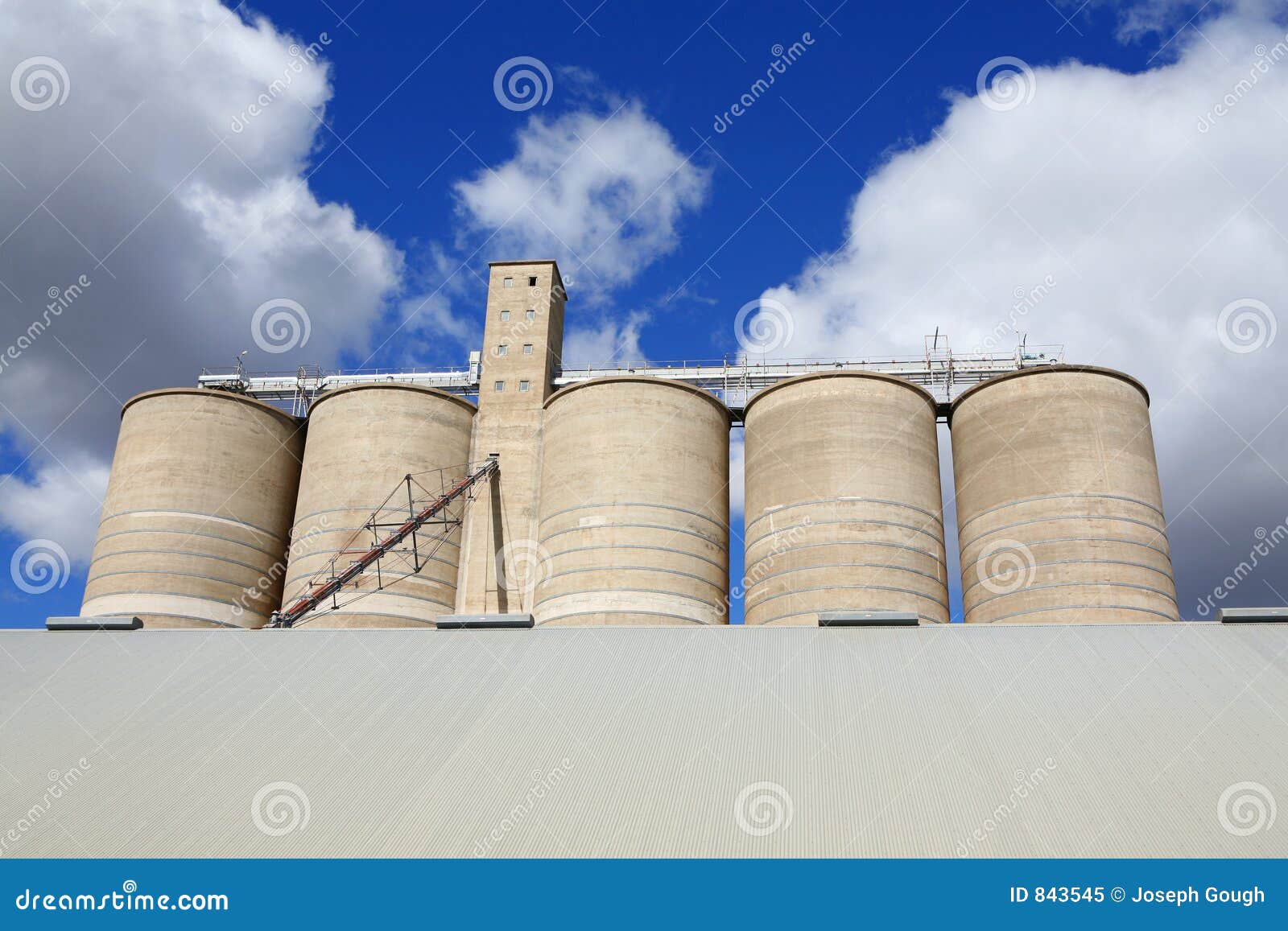 Grain Storage stock image. Image of corporation, preserved - 843545
