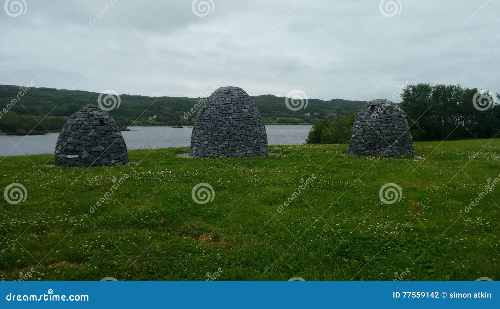 Grain stores stock photo. Image of grain, ireland, ancient - 77559142