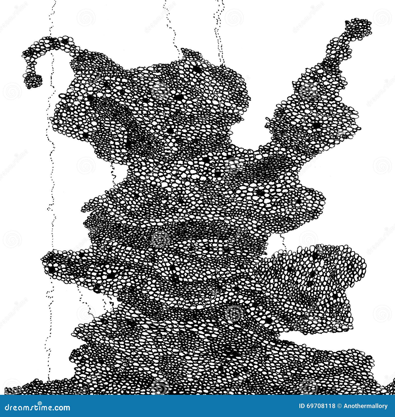 Grain Structure On A Beautiful Background Vector Illustration ...