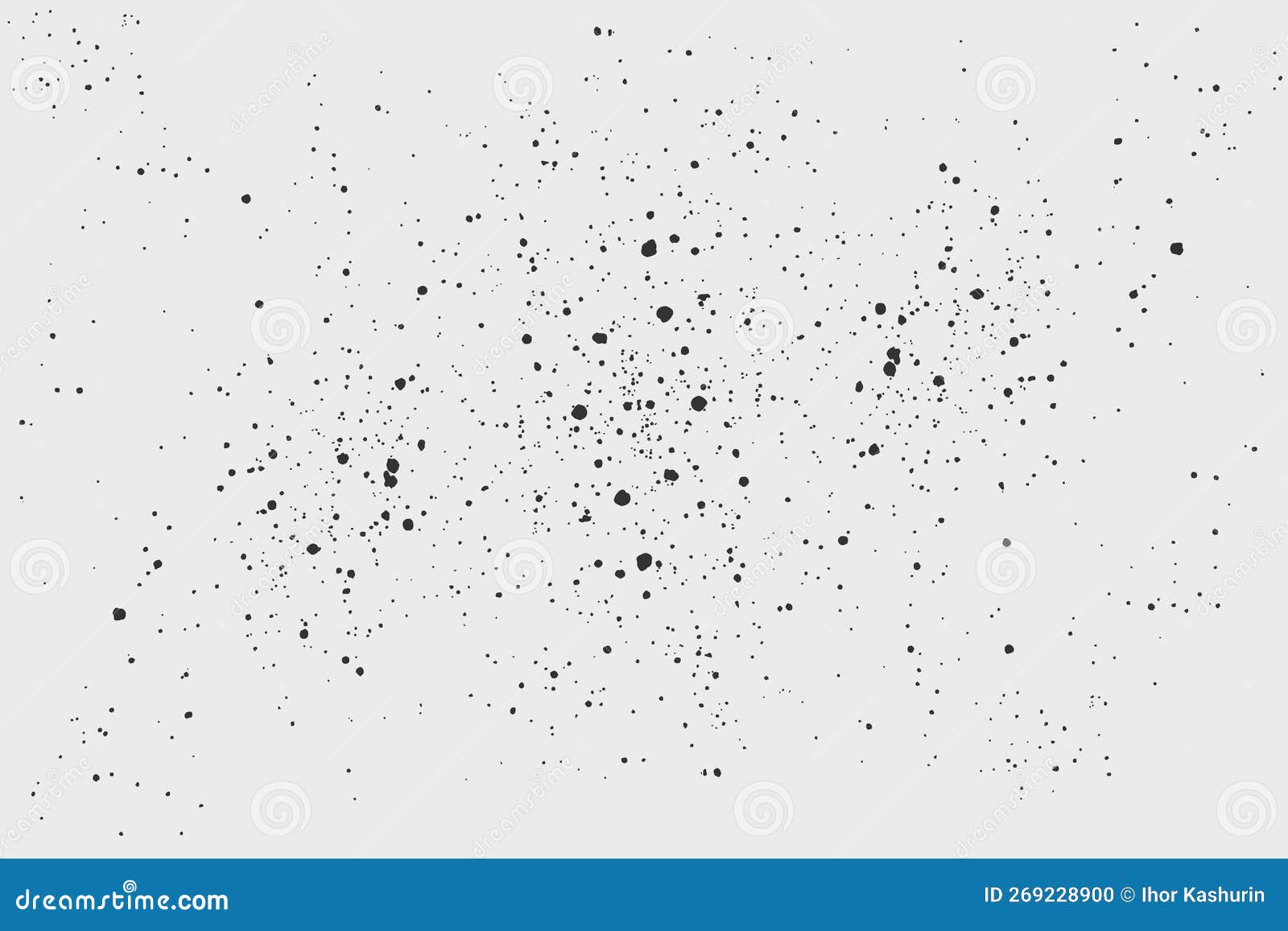 Grain Texture. Abstract Spray Dots Background Stock Vector ...