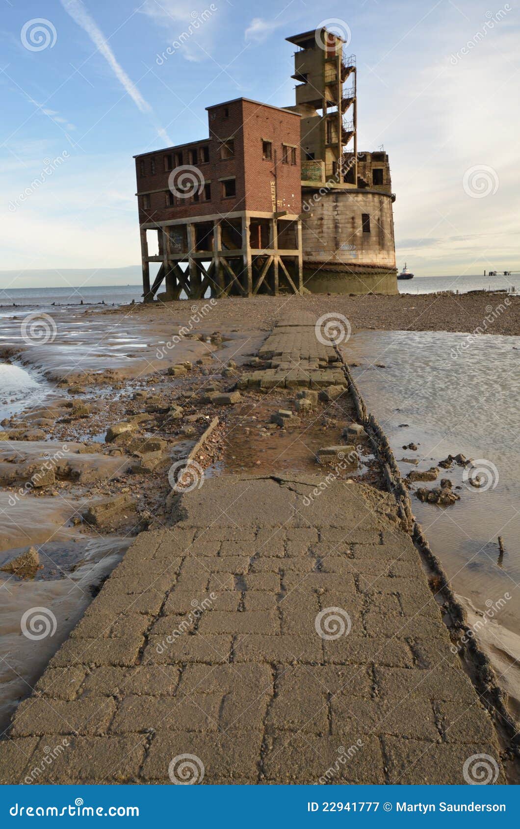 Grain Tower Battery stock image. Image of nature, beautiful - 22941777