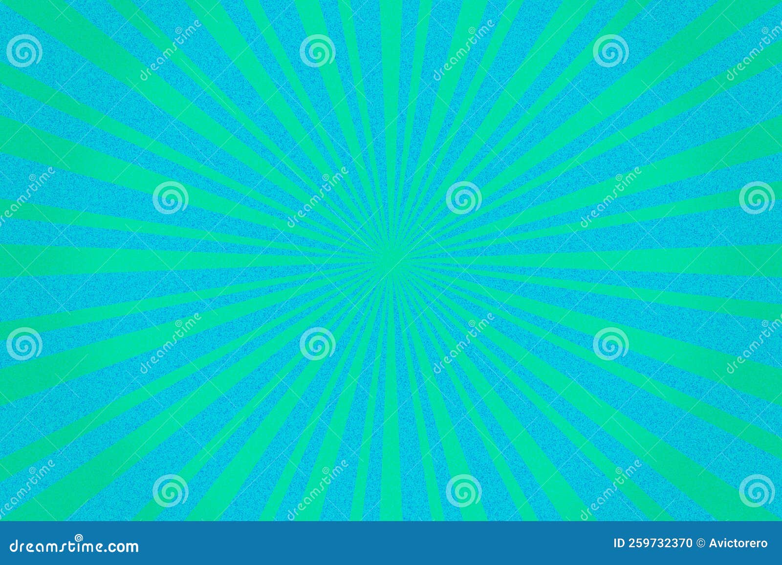 Grained Blue and Green Sunburst Pattern Background Stock Illustration ...