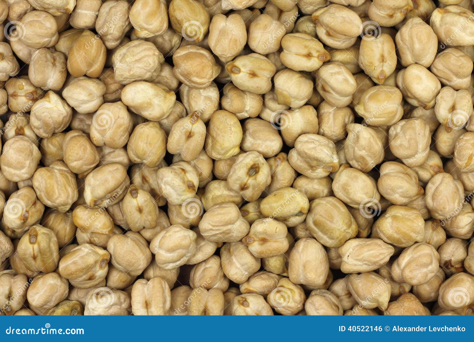 Grains of Dried Chickpeas Background Stock Photo - Image of ingridiet ...