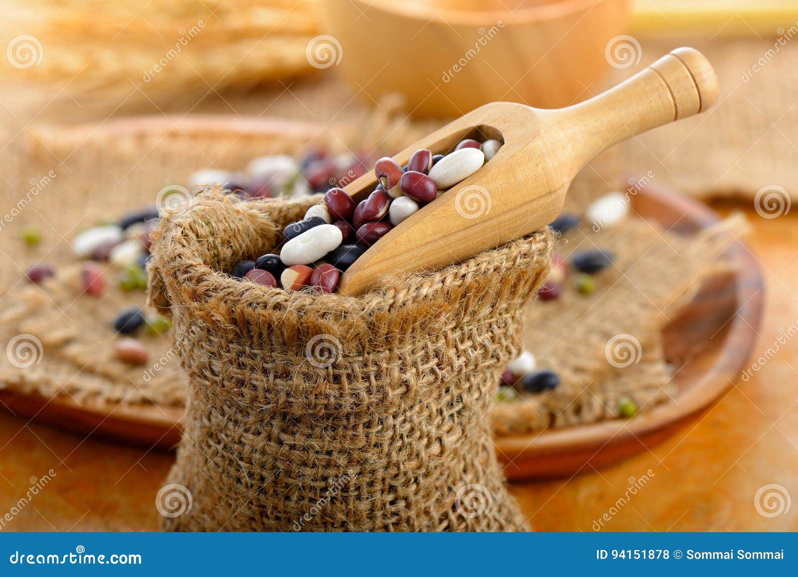 Grains mix beans stock photo. Image of produce, plant - 94151878