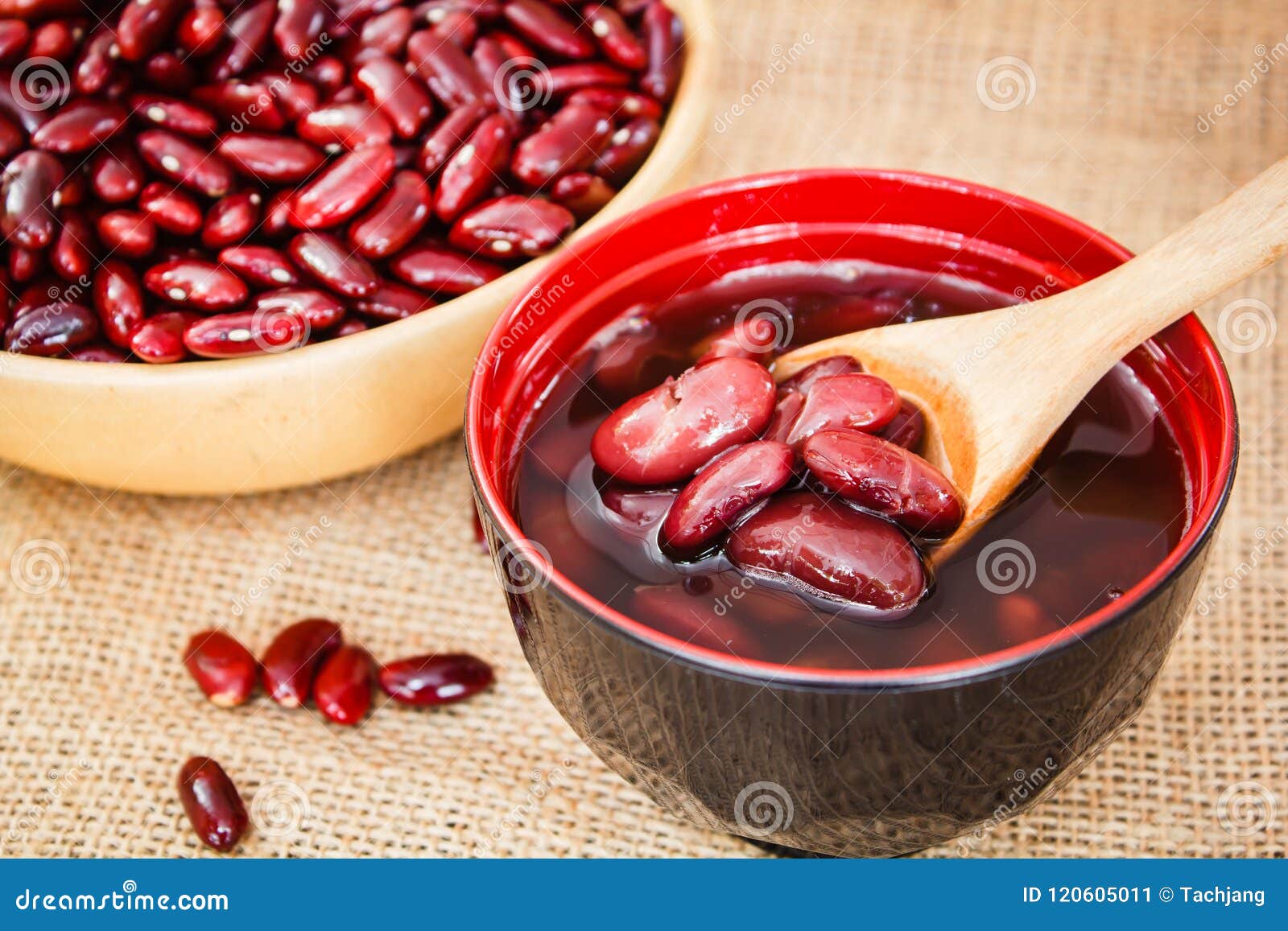 Grains red beans. stock image. Image of detail, organic - 120605011