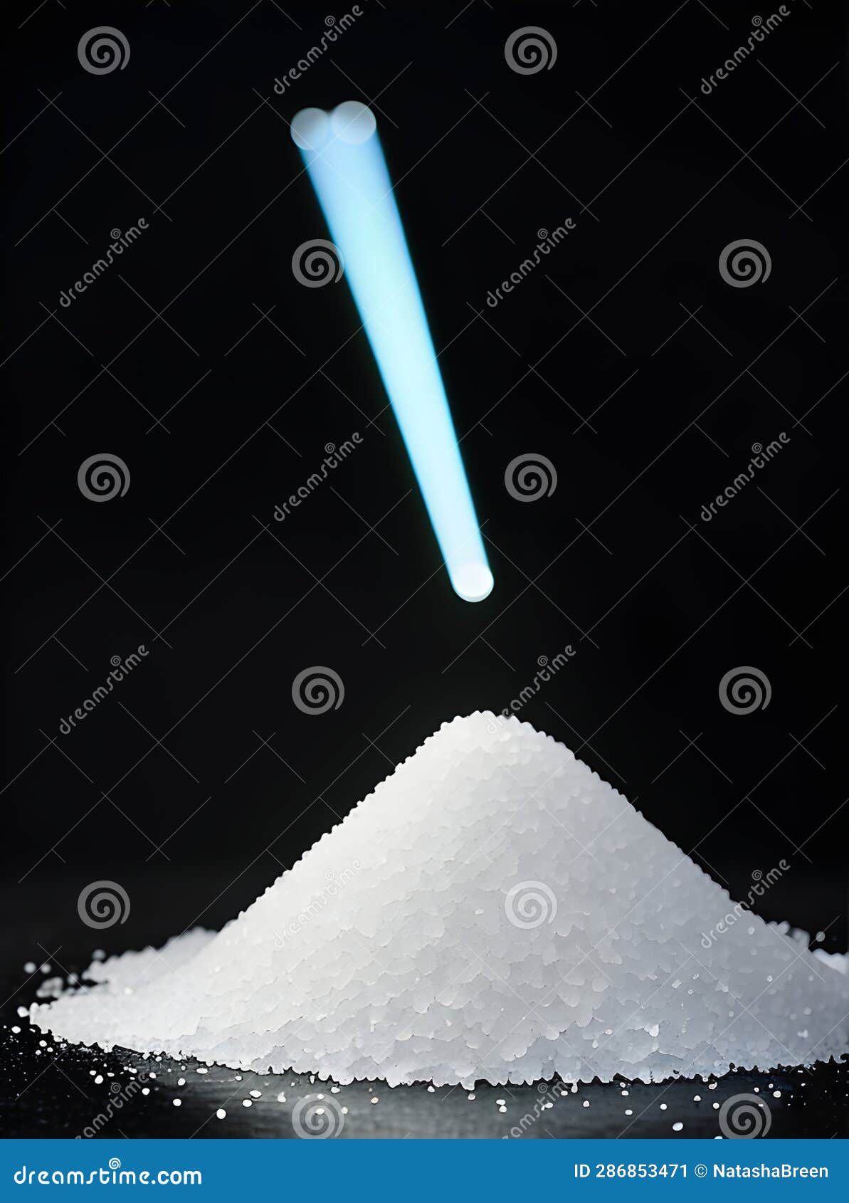 Grains Salt Background Shot Focus Sharp Stock Illustration ...