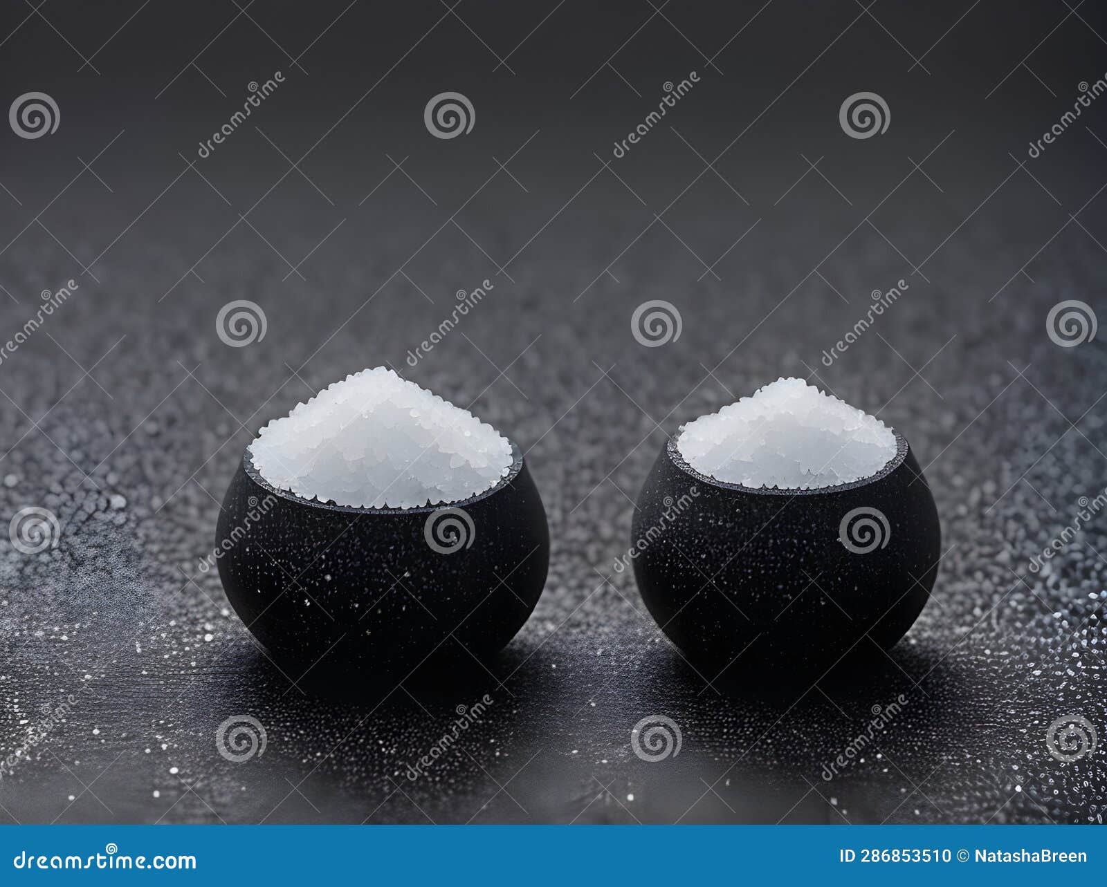 Grains Salt Background Shot Focus Sharp Stock Photo - Image of precise ...