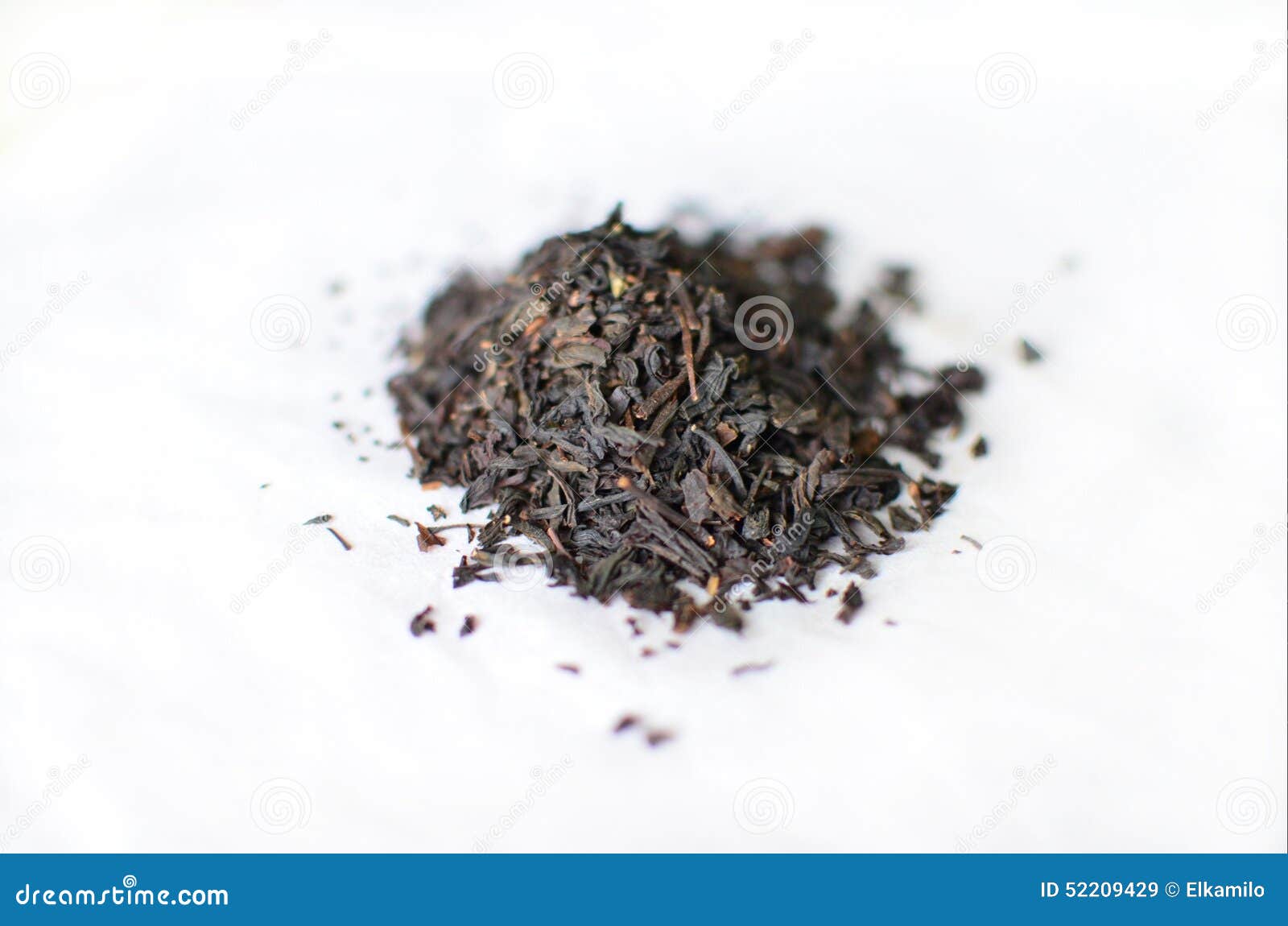Grains of tea stock image. Image of leaves, scattered - 52209429
