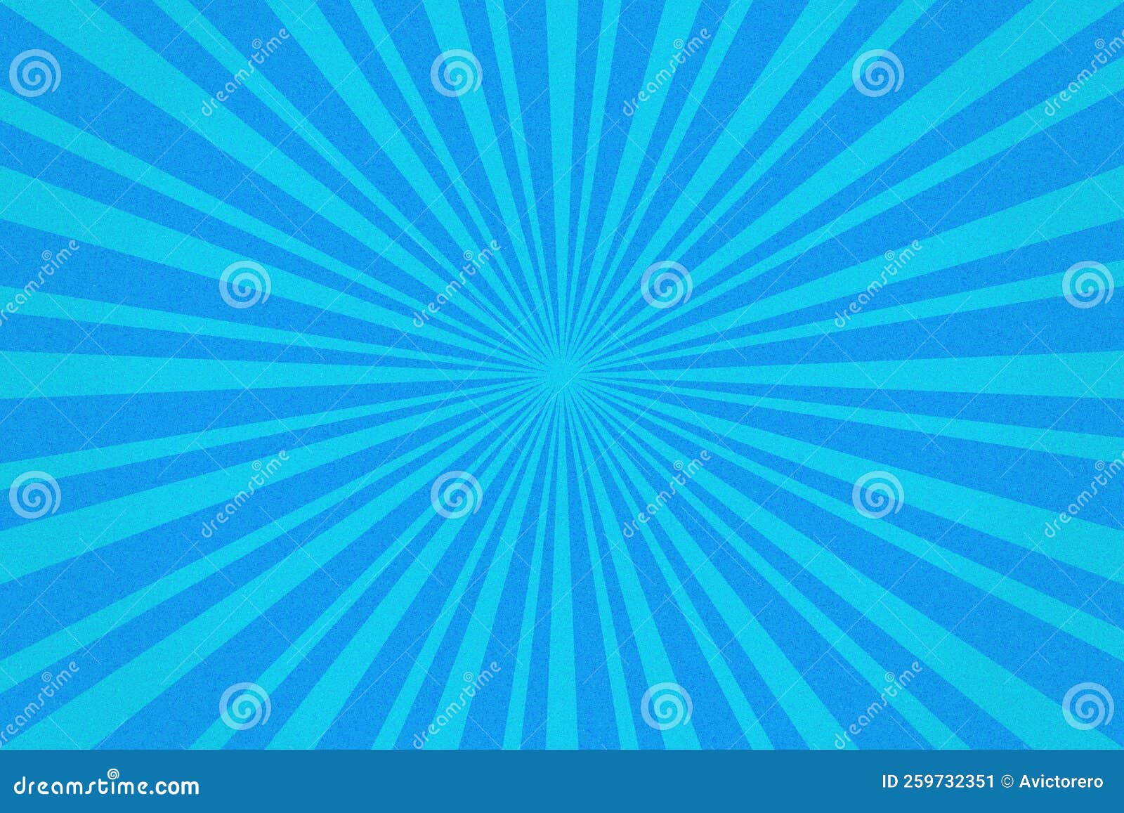 Grainy Blue Sunburst Pattern Background Stock Illustration ...