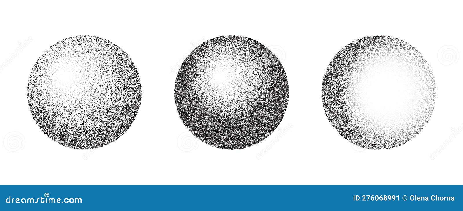 Grainy Circular Texture Vector Illustration | CartoonDealer.com #149563448