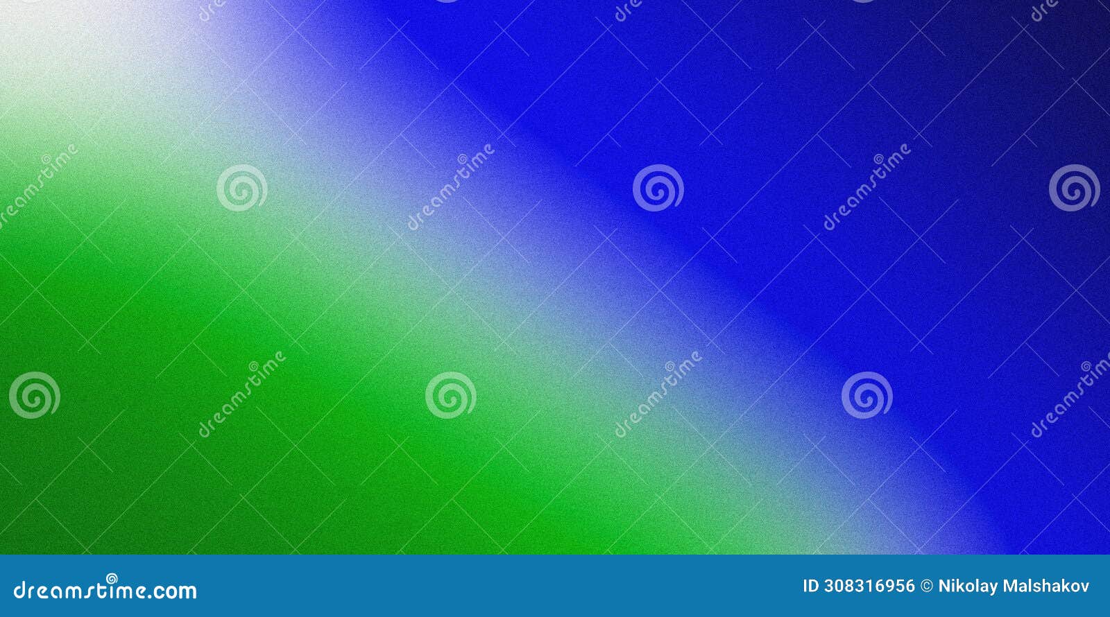 Grainy Gradient, Blue and Green Abstract Background. Stock Photo ...