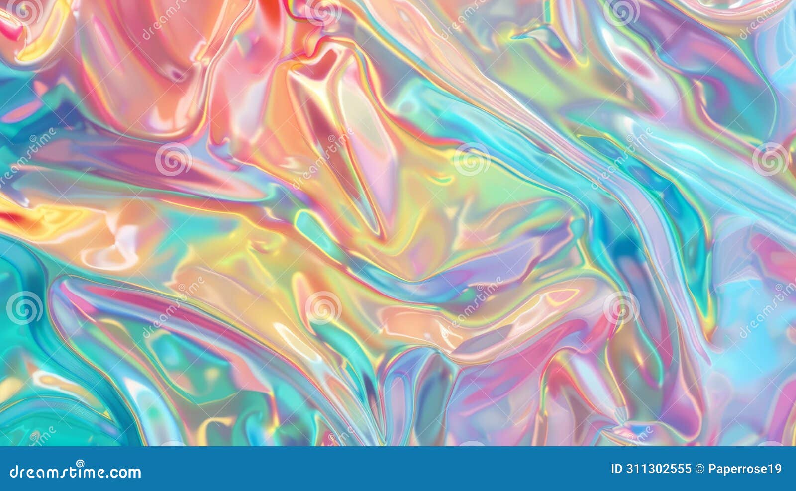 Grainy Iridescent Holographic Gradient Background. Stock Photography ...