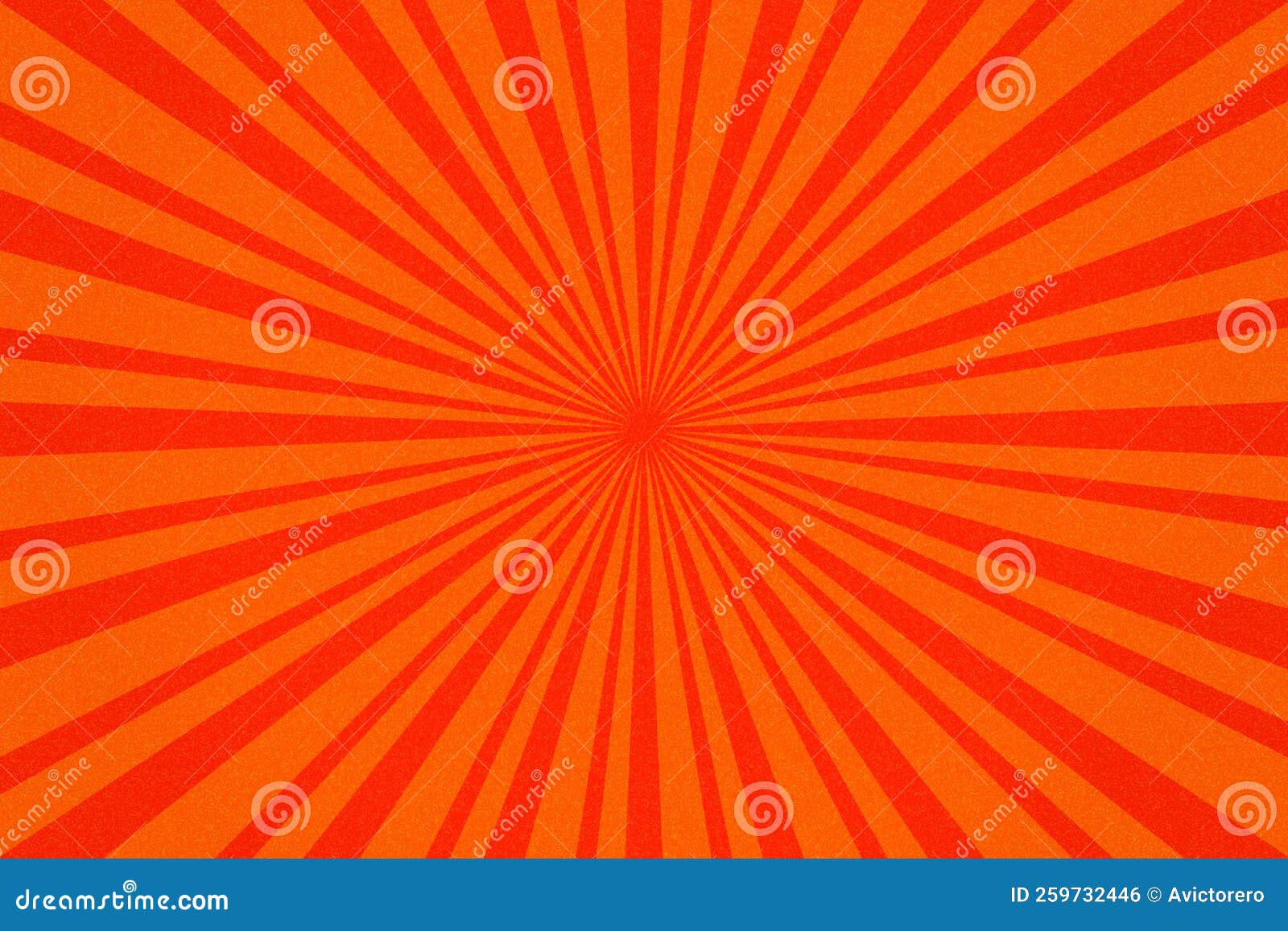 Grainy Orange Sunburst Pattern Background Stock Illustration ...