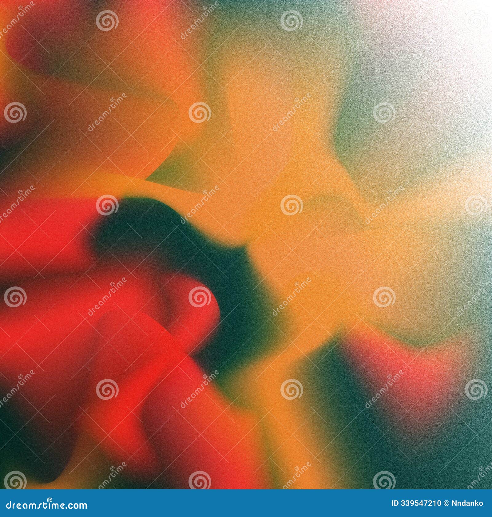 Grainy Red Green Abstract Background with Smooth Gradient Transitions ...