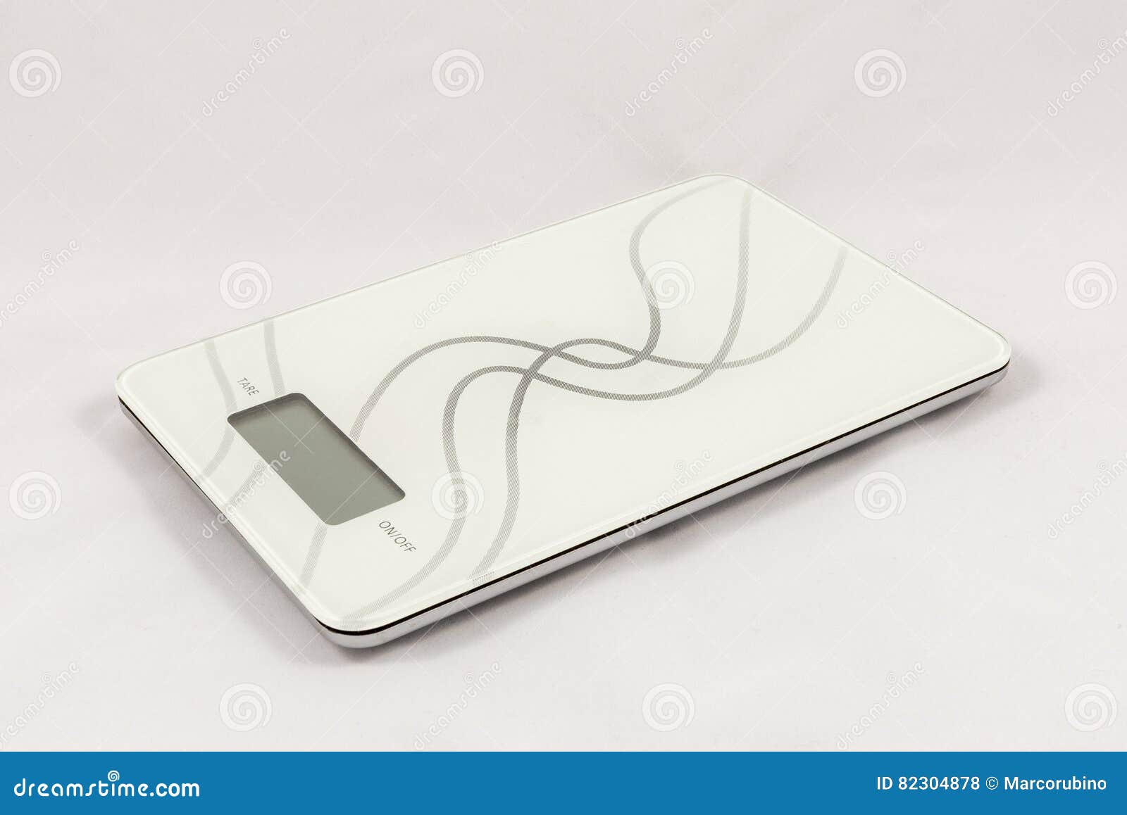 Digital Kitchen Scales Continuous Line Drawing. One Line Art Of Home ...