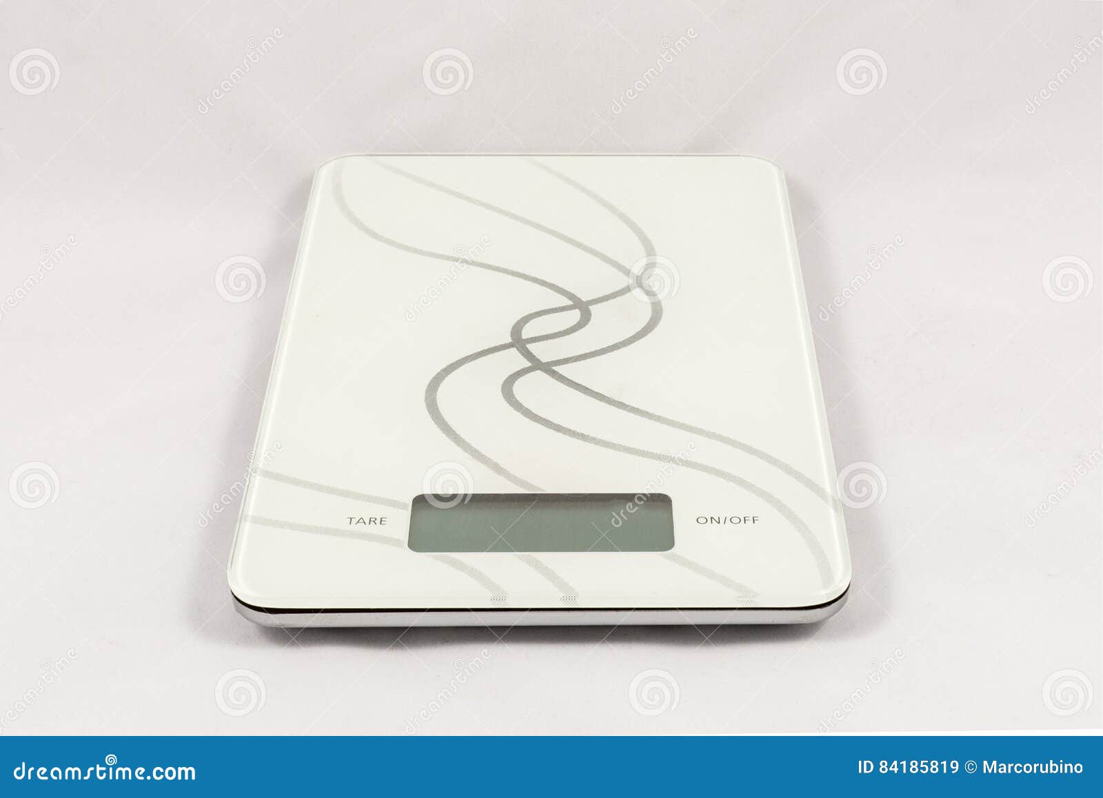 Digital Kitchen Scales Continuous Line Drawing. One Line Art Of Home ...
