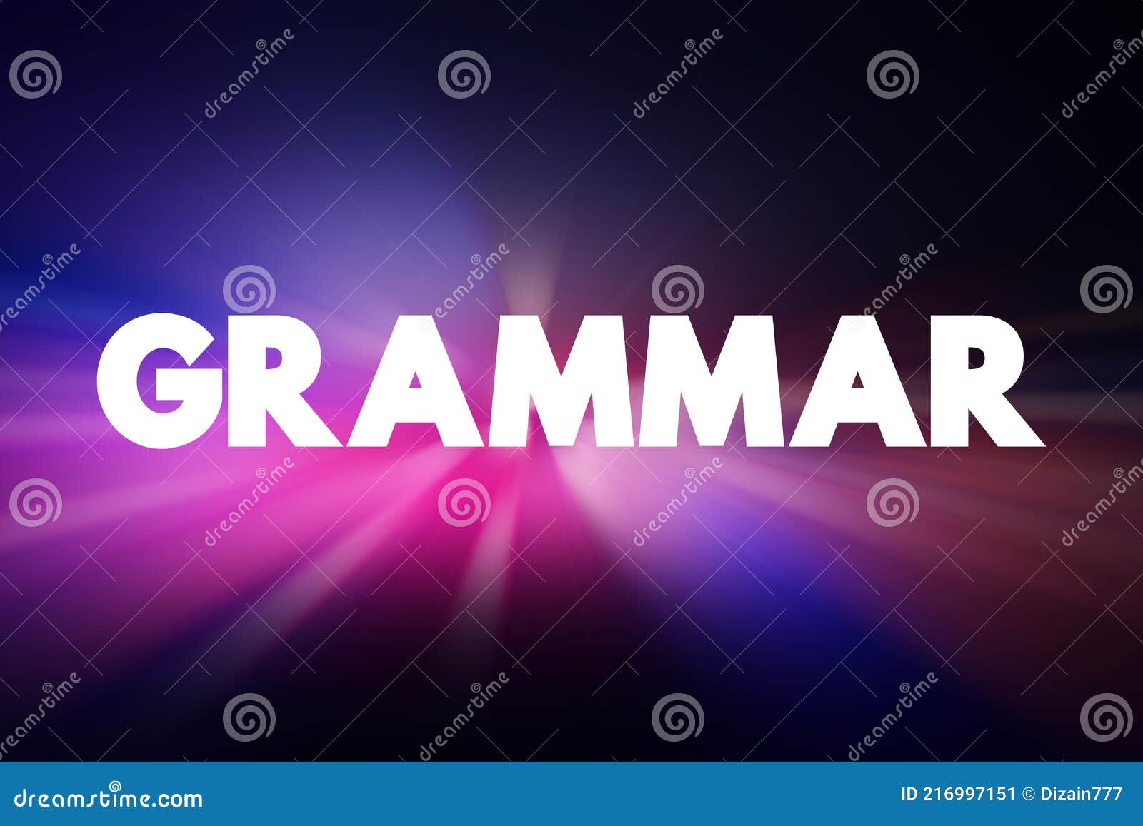 Grammar Text Quote, Concept Background Stock Illustration ...