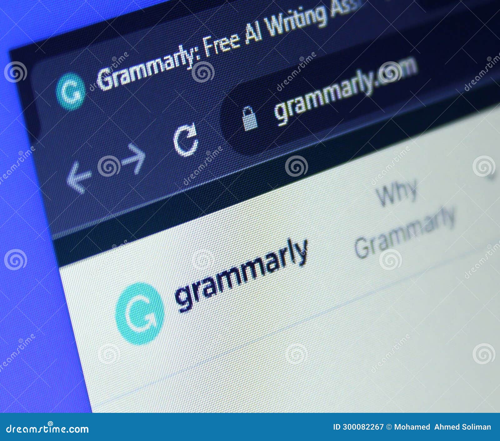 Grammarly Writing Assistant AI Editorial Photography - Image of machine ...