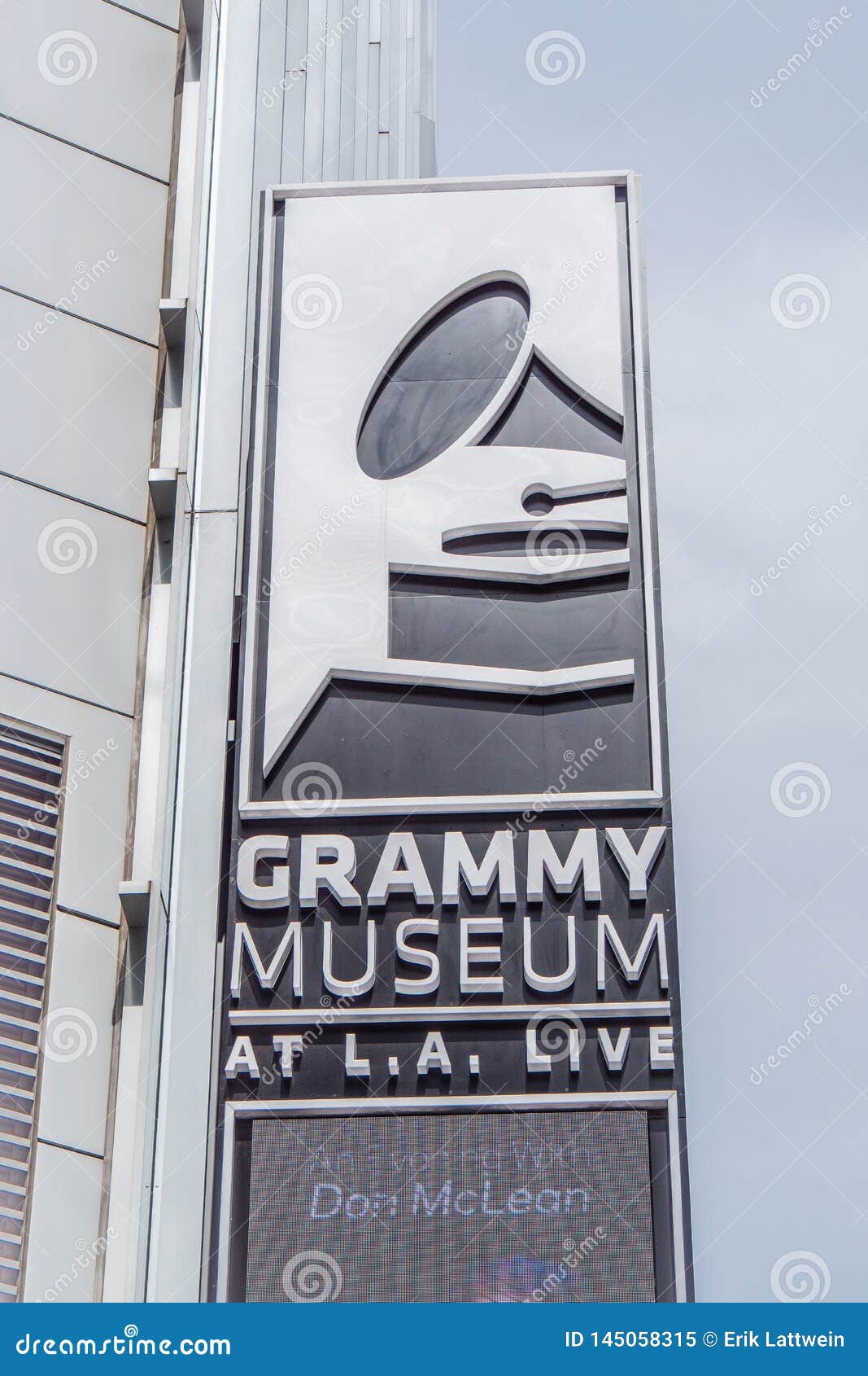Grammy Museum in Los Angeles Downtown - CALIFORNIA, USA - MARCH 18 ... Grammy Museum in Los Angeles Downtown - CALIFORNIA, USA - MARCH 18 ...