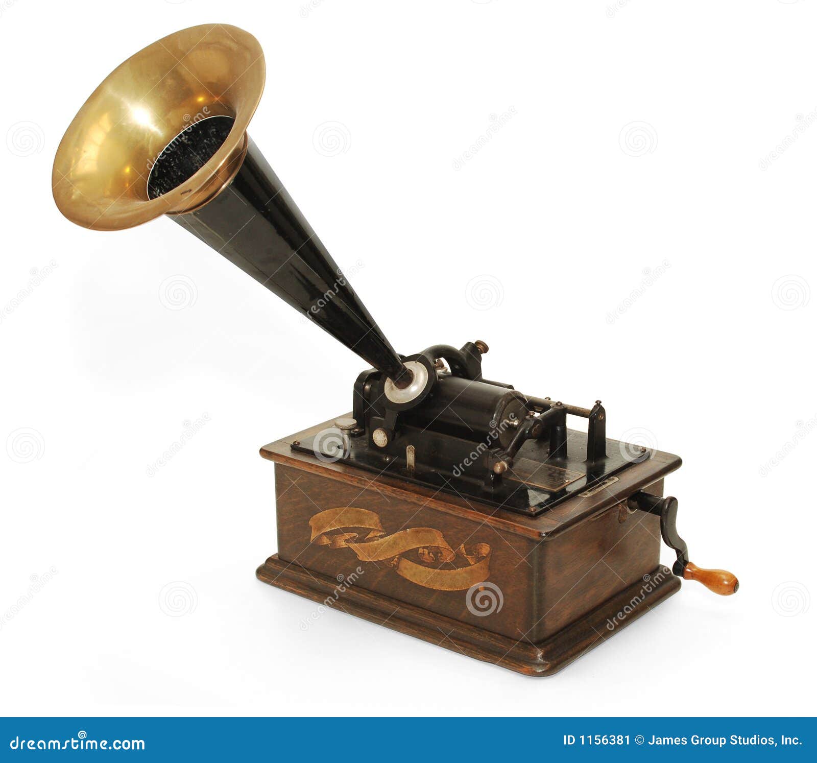 Gramofone imagem de stock. Imagem de vitrola, gramofone - 1156381