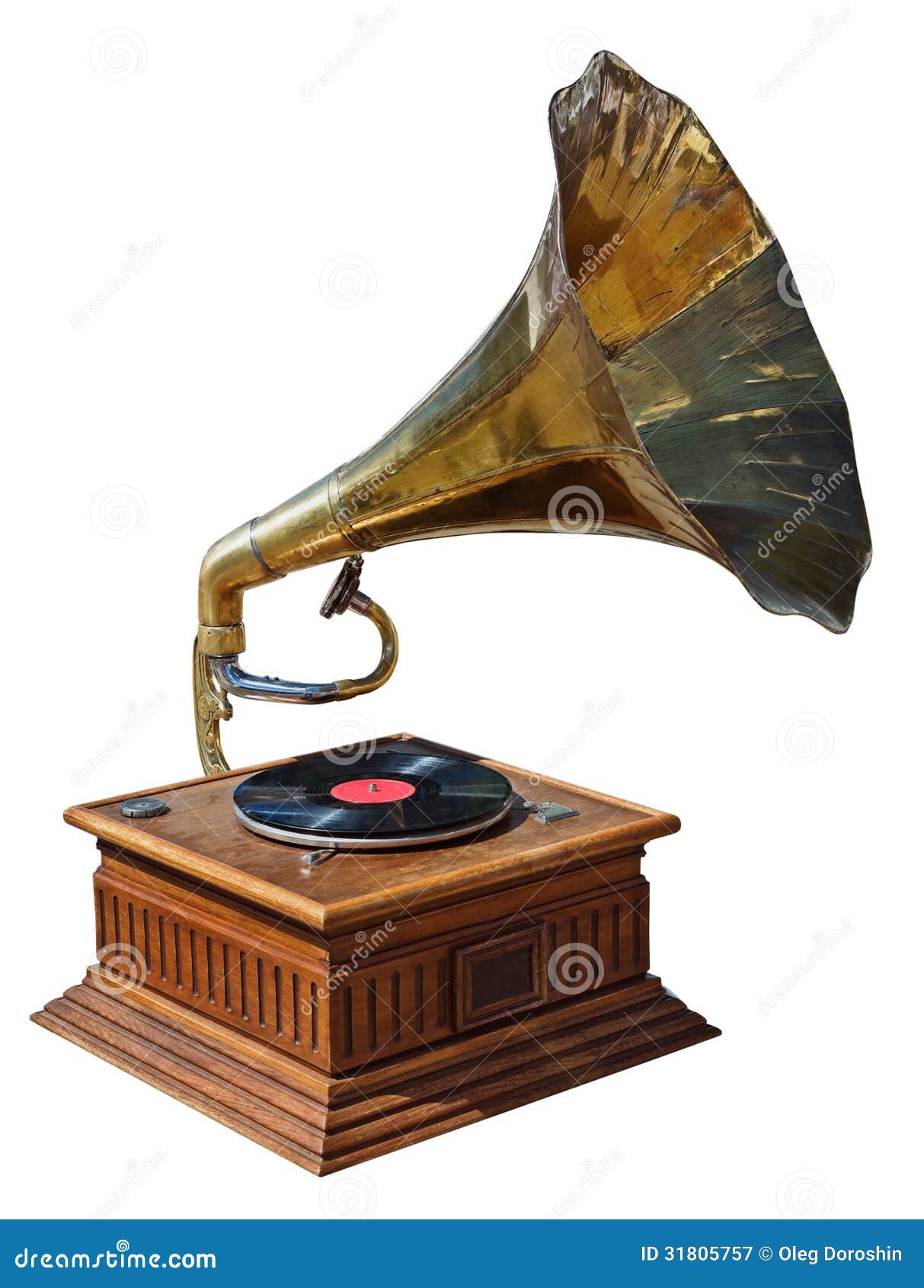 Gramofone Velho Fotografia de Stock Royalty Free - Imagem: 31805757